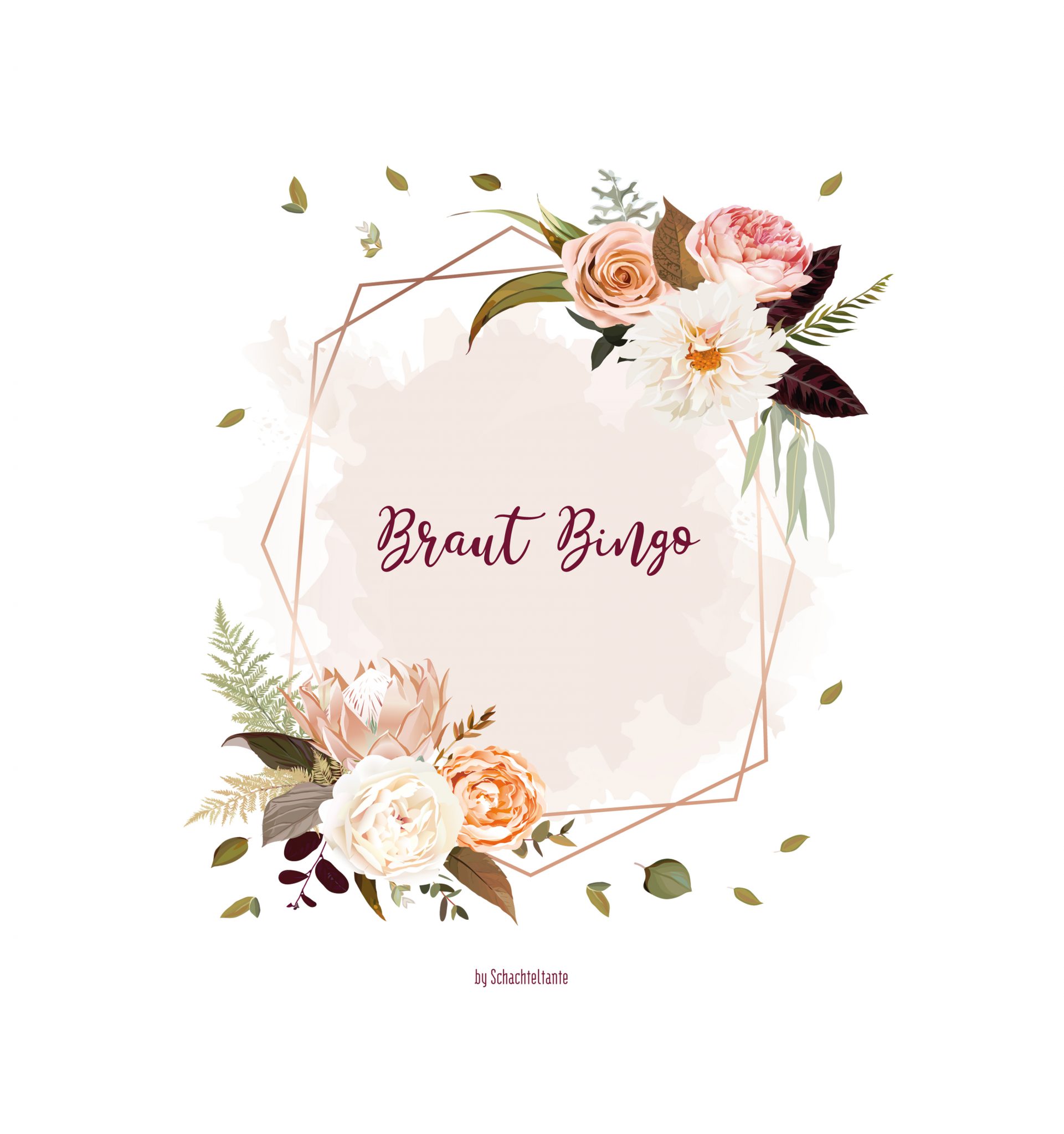 Spiel Junggesellinnenabschied | Braut Bingo - Corona & JGA